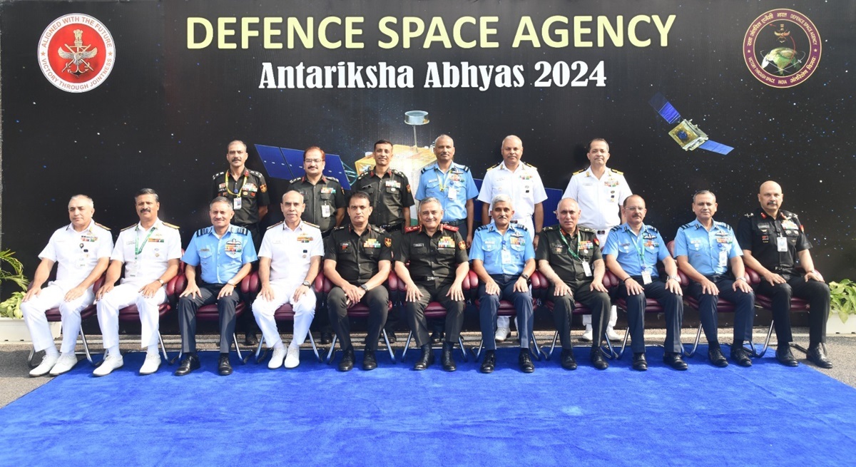 Launches First-Ever Military Space Exercise "Antariksha Abhyas 2024"